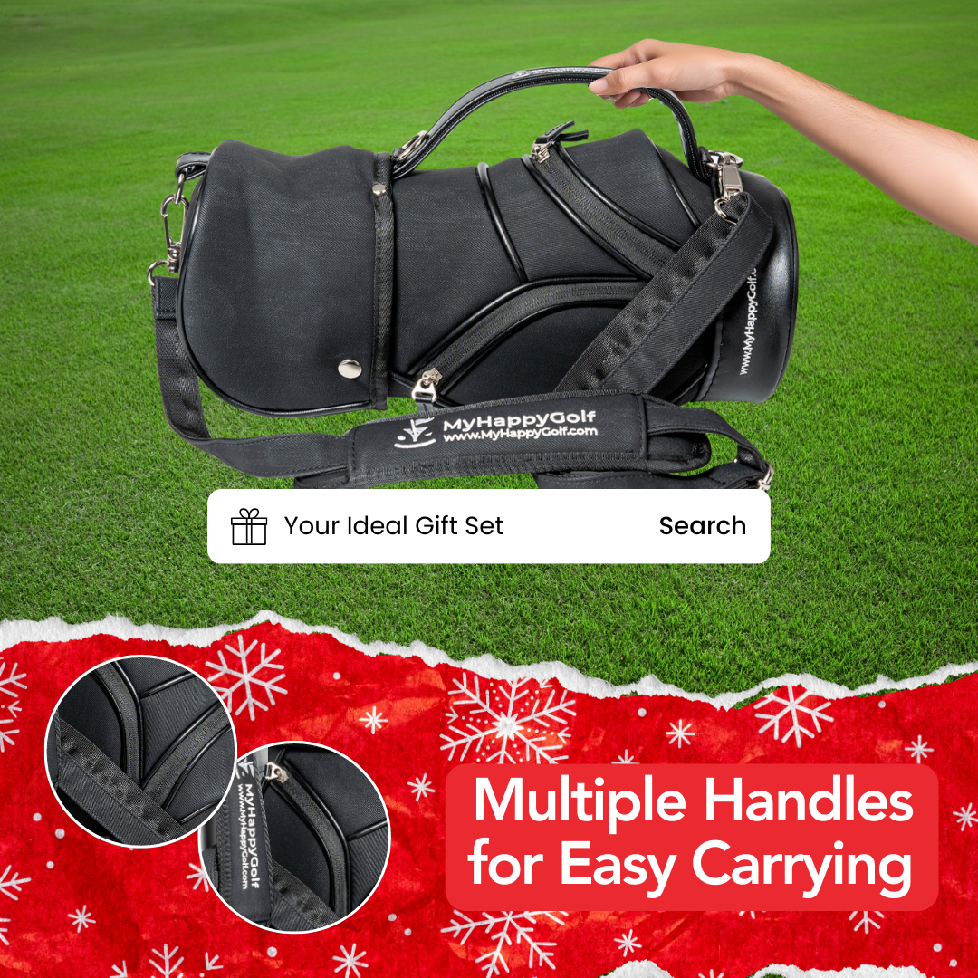 Small Golf Bag – Lightweight, Stylish with Organizer Pockets – My Happy ...