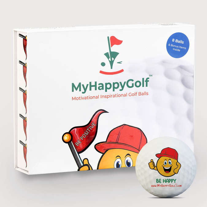 8 Golf Balls & Bonus Items – My Happy Golf Store